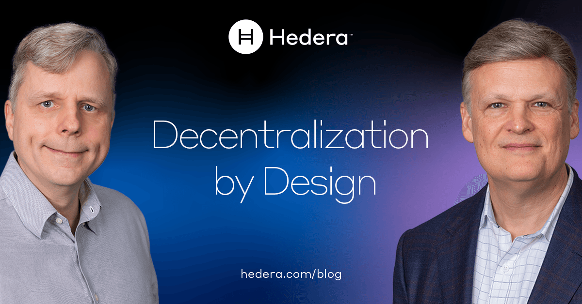 Decentralization by Design | Hedera