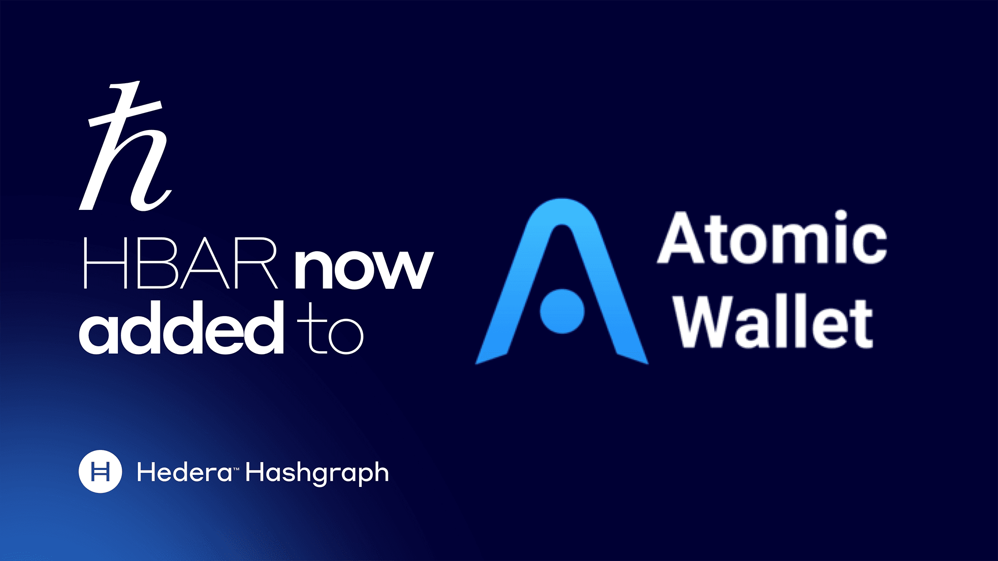 Hedera Hashgraph’s HBAR Coin Added to Atomic Wallet | Hedera